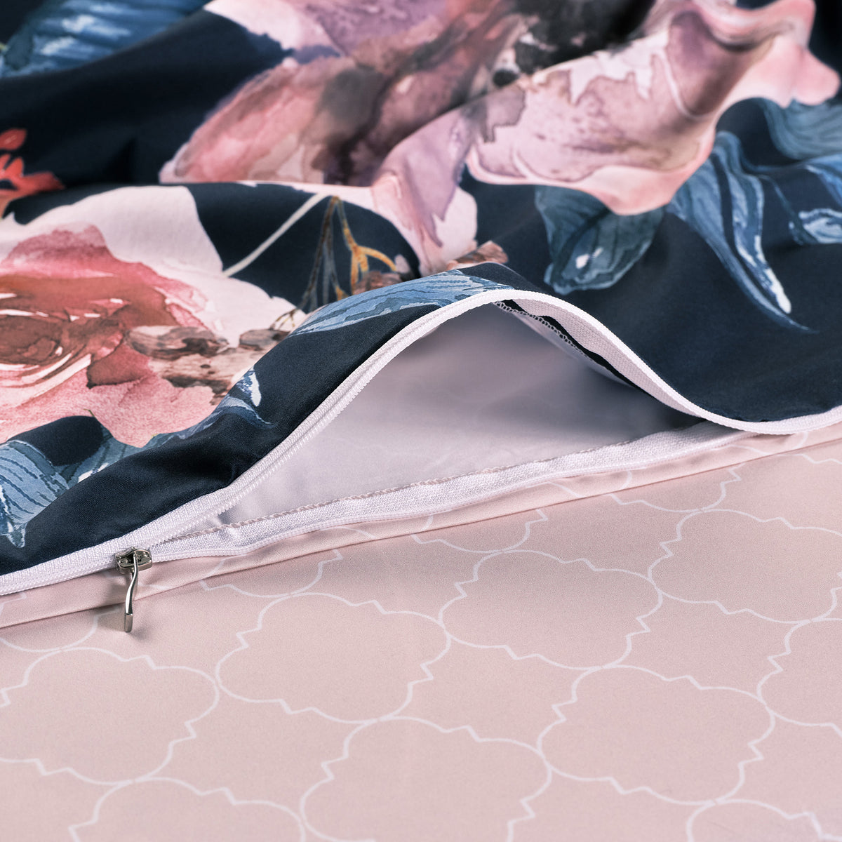 Buy Soft Bloom Floral Duvet Cover Set at Best Price - Chanasya