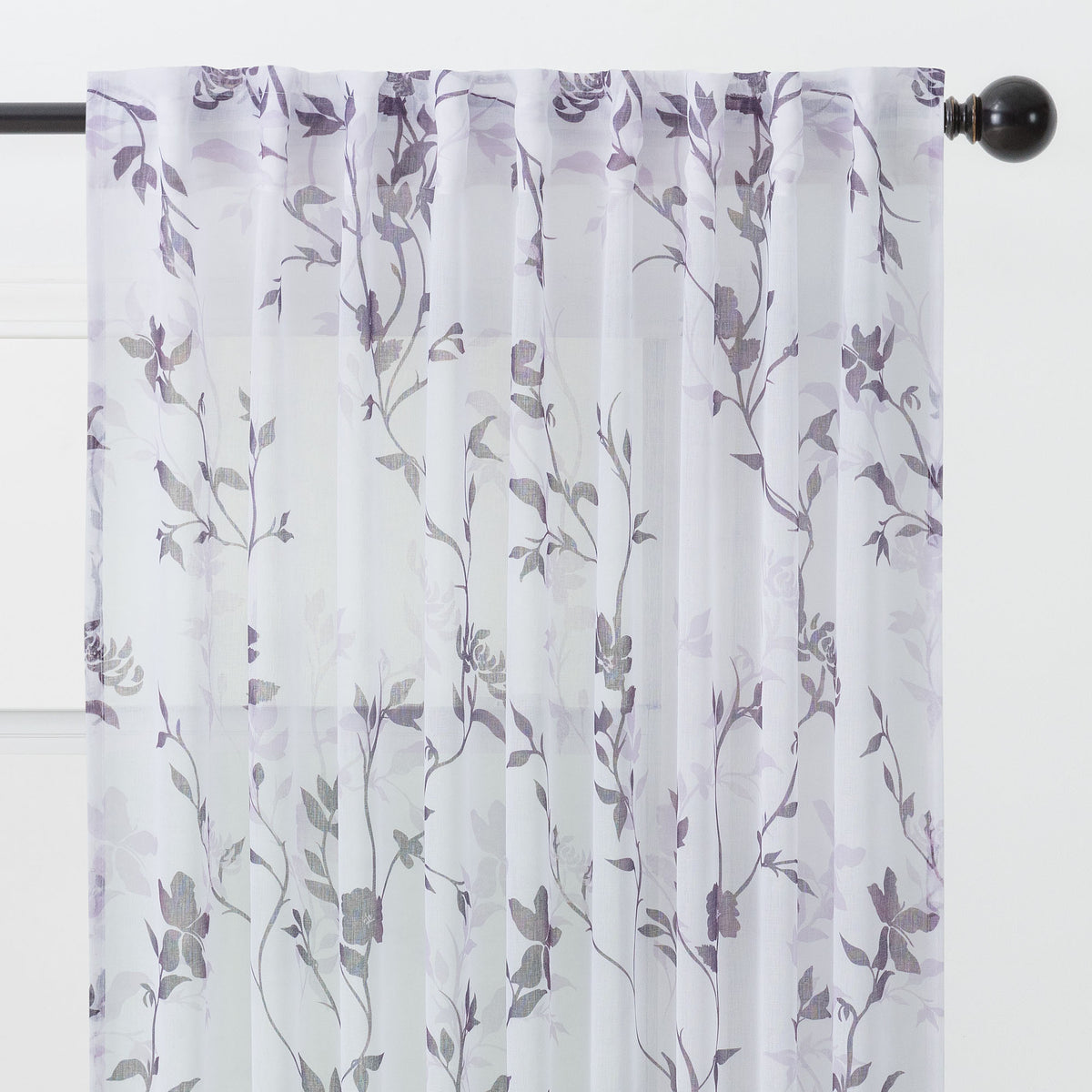 Floral Sheer Curtains – Chanasya