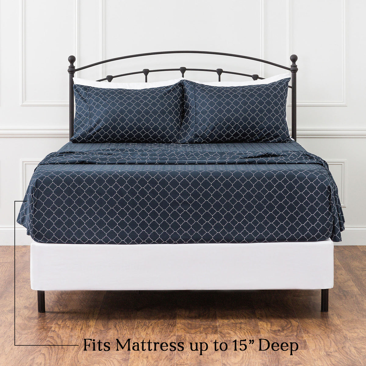 Quatrefoil Printed Sheets Set – Chanasya