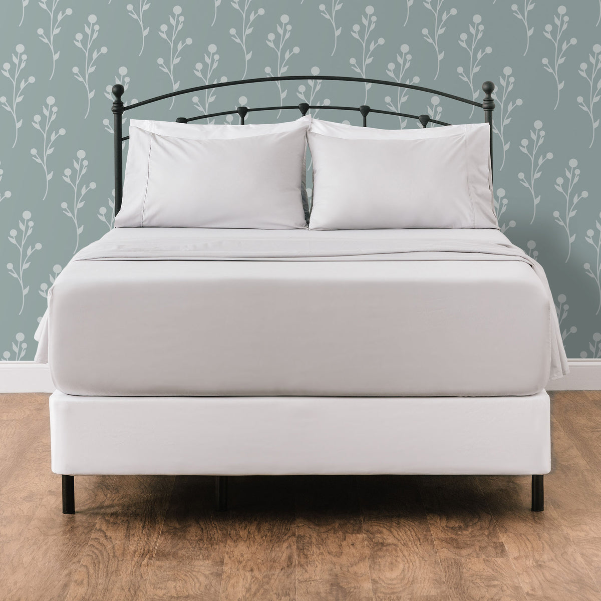 Striped Diamond Emboss Sheets Set – Chanasya